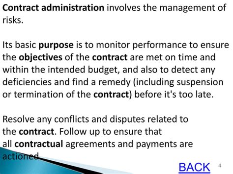 Contract Administration Ppt Ppt