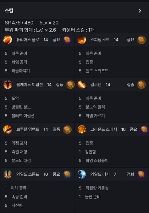 로스트아크 인벤 배럭 처단자 80 이후 스킬트리 이대로 써도 될까요 로스트아크 인벤 슬레이어 게시판