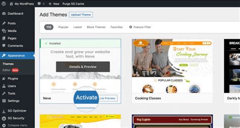 How To Install WordPress Themes SiteGround Tutorials