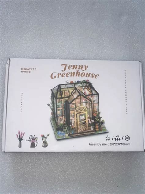 3d Minature Doll House Diy Jenny Greenhouse Building For Age 14 £126