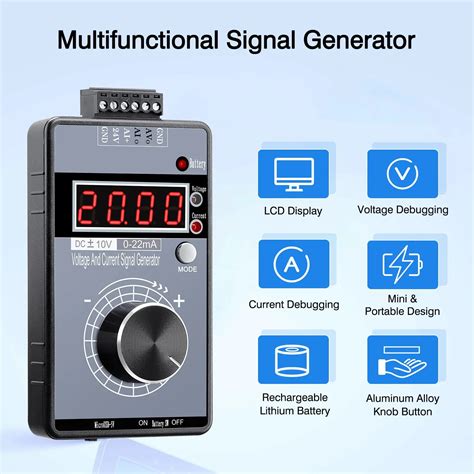 Dc V Ma Current Voltage Signal Generator Usb Power Supply
