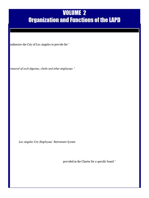 Lapd Manual Volume 2 Word Pdf