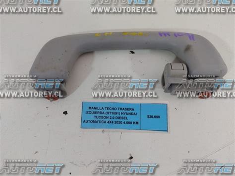 Manilla Techo Trasera Izquierda HT1091 Hyundai Tucson 2 0 Diesel Automática 44 2020 4 000 KM