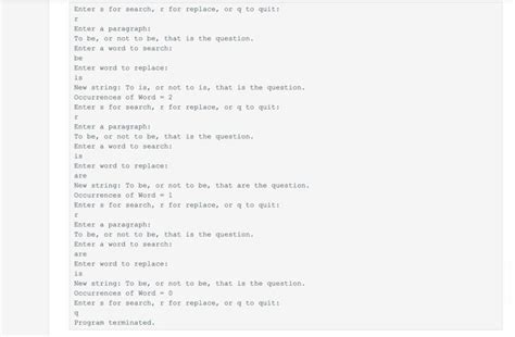 Solved Create A Program That Prompts The User To Input A