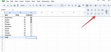 How To Add Borders In Google Sheets
