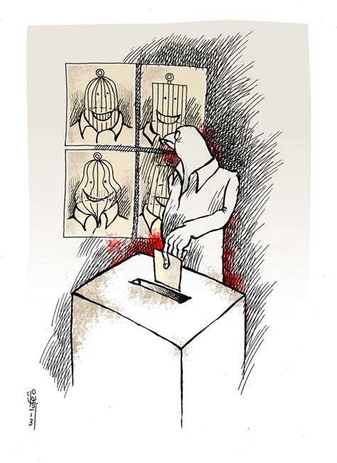 Iranian Cartoonist Kianoush Ramezani On Three Kinds Of Cartoons