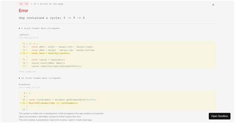 vx with d3 dag codesandbox
