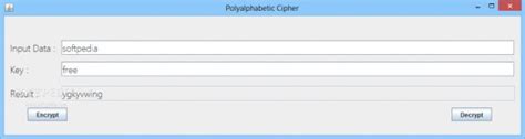 Polyalphabetic Cipher Download Softpedia