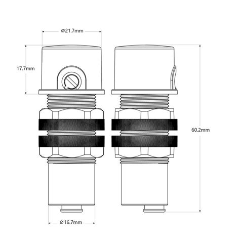 360º Photoelectric Twilight Sensor Surface Or Recessed