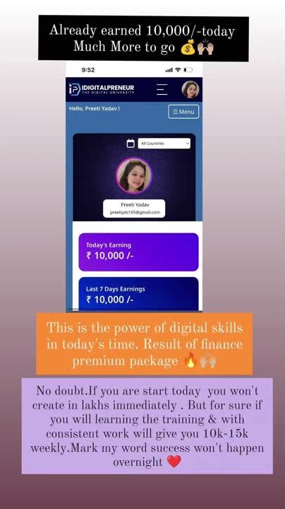 Preeti Yadav On Linkedin Earned 10000 In A Single Day Its The Real