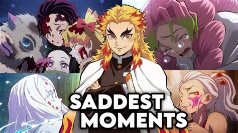 Top 10 Saddest Moments In Demon Slayer Youtube
