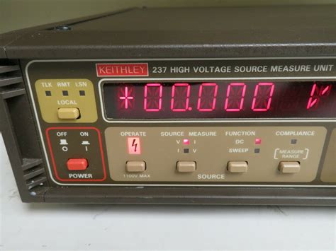 Keithley Model High Voltage Current Source Measure Sourcemeter Unit NY Bullseye