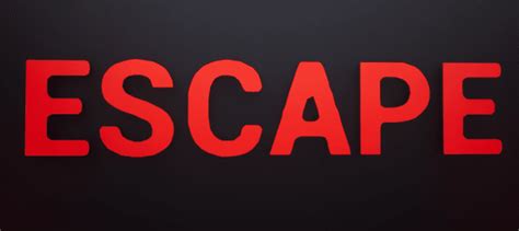 Escape By Masteralecclone