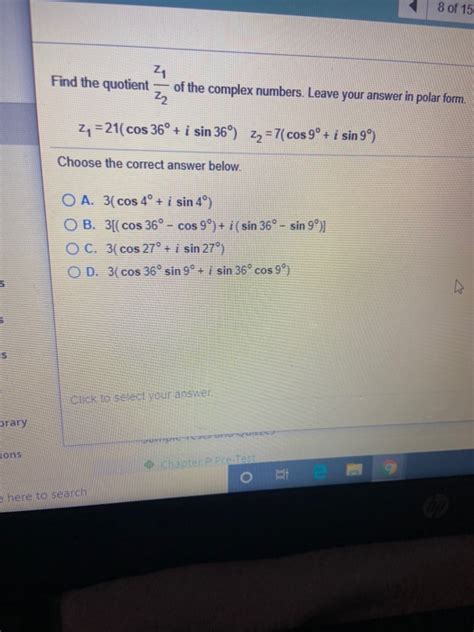 Solved 90 Write The Following Complex Number In Rectangular