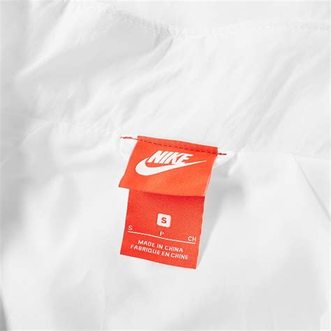 Nike Swoosh Half Zip Woven Jacket White And Black End Kr
