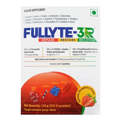 Fullyte 3r Strawberry Sachet View Usage Side Effects Price And