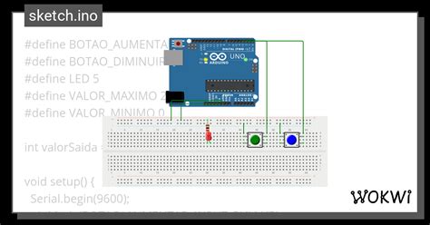 Controle De Brilho Wokwi Esp32 Stm32 Arduino Simulator