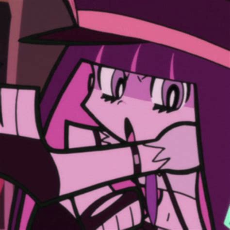 Aesthetic Cartoon Icon Anime Panty And Stocking Seni Gelap Seni