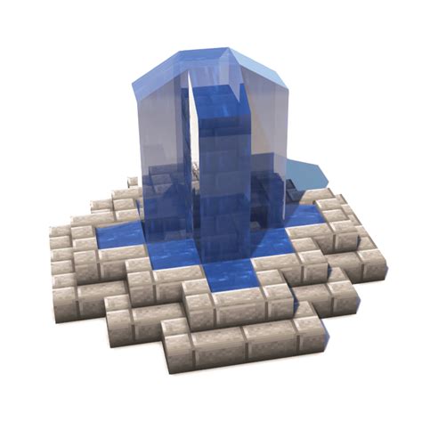 Minecraft Water Fountain