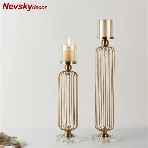 Подсвечник с сетой из металли в ванную подсвечники для декора дома подсвечник цилиндр для бани и