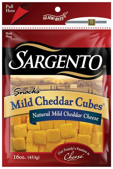 Sargento® Natural Mild Cheddar Cubes® Cheese Snacks Reviews 2020