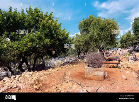 Water Cistern Along The Lycian Way Turkey Stock Photo Alamy