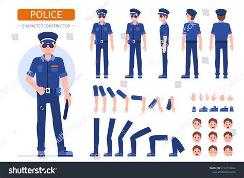 Police Side Front Back Images Stock Photos Vectors Shutterstock
