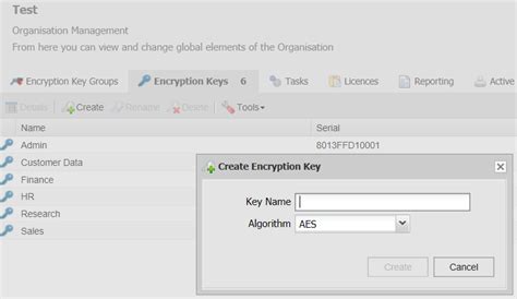 Encryption Groups And Keys Eset Endpoint Encryption Server 3 Eset Online Help