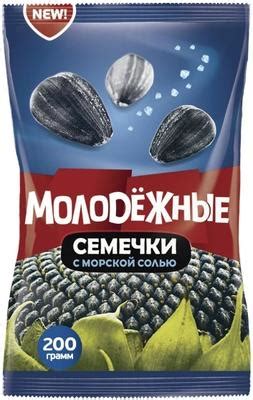 Семечки Мартин «Молодежные с морской солью» 200 гр. - «Дешевые и ...