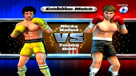 Rocky Balboa Vs Tommy Gunn Rocky Legends Xbox Fan Request Boxing