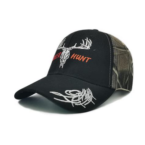Customize Logo Outdoor Camo Hunting Military Style Cap Cap And