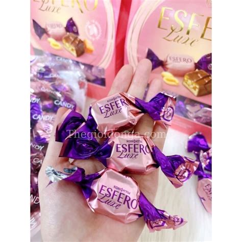Kẹo Dẻo Konti Esfero Luxe Hồng Candy – Thế Giới Đồ Nga