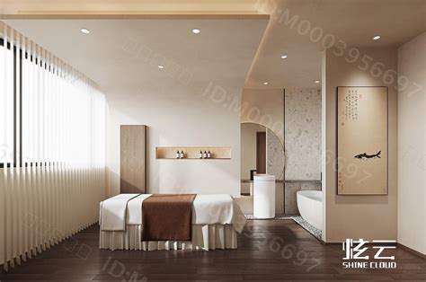 3d模型 现代美容院包间模型 M0003956697 炫云云模型网
