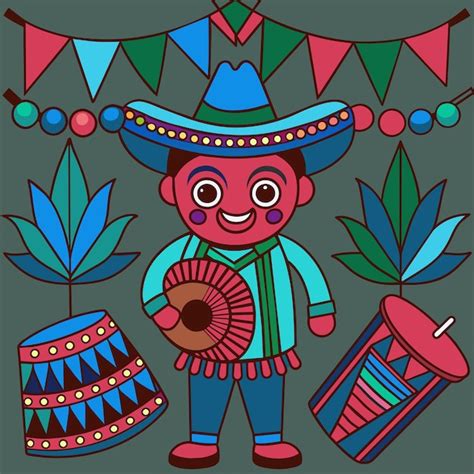 페스타 주니나 프리미엄 Ai 생성 벡터