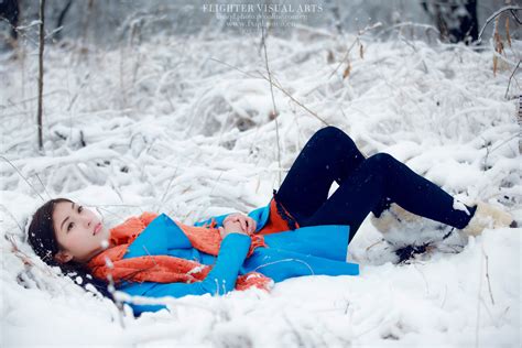 美丽冻人 雪景人像摄影图片QD人像摄影 飞翔QD 太平洋电脑网摄影部落