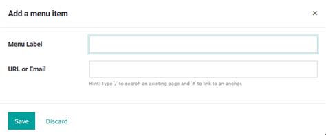 Customize Menu Appearance Odoo Enterprise Edition Book