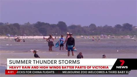 Heavy Rain And High Winds Batter Parts Of Victoria 7news
