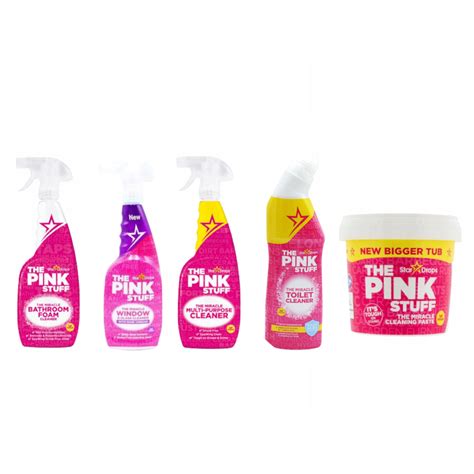 Zestaw Pasta czyszcząca+Płyn czyszczący PINK STUFF 13515058745 - Allegro.pl
