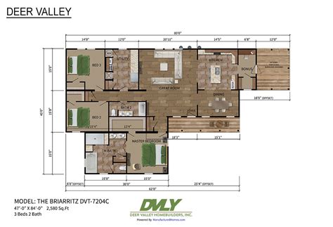 Deer Valley Series Briarritz Dvt 7204c Built By Deer Valley Homebuilders
