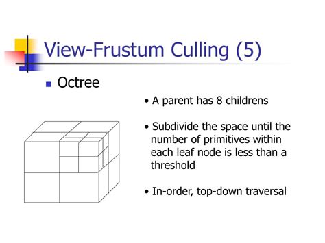ppt visibility culling powerpoint presentation free download id