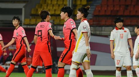 Hasil Piala Asia Wanita 2022 Tampil Dominan Korsel Cukur Vietnam 3 0