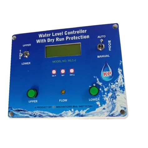 Kp Innovations Wlc 2 Dual Tank Dry Run Protection Water Level Controller Wall Mounted 1 Phase