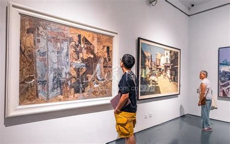 江苏苏州中国油画作品展开展 人民图片网