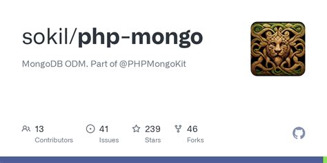 Github Sokilphp Mongo Mongodb Odm Part Of Phpmongokit