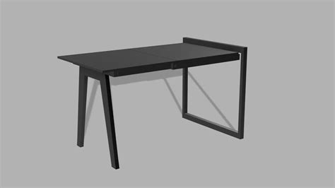 DIY Folding Dining Table Plans PDF Space Saver Etsy