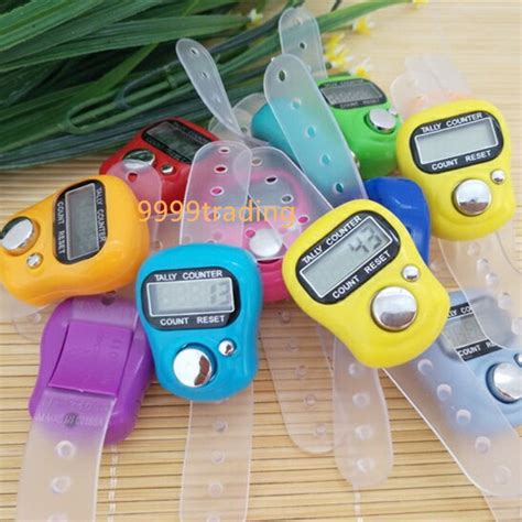 【楽天市場】10個セット 電子 数取器 デジタルカウンター 新品 計数器 ゴルフ 交通量 調査 在庫 工場 簡単取付 バードウォッチング