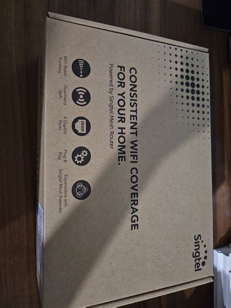 Singtel Mesh Router Computers And Tech Parts And Accessories Networking On Carousell