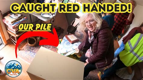 KAREN CAUGHT STEALING OUR ESTATE SALE FIND YouTube