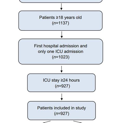 Flow Chart Of Included Patients Icd International Classification Of
