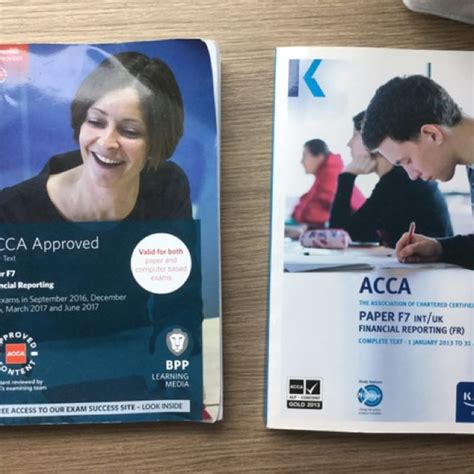 Acca F7 Bpp Kaplan Textbooks Books And Stationery Textbooks On Carousell